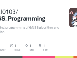 Github Ideal0103 Gnss Programming Continuing Programming Of Gnss