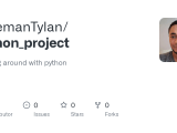 Github Colemantylan Python Project Messing Around With Python