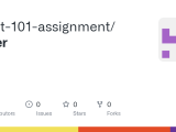 Github React 101 Assignment Timer