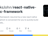 Github Starksjohn React Native Basic Framework A Basic Framework