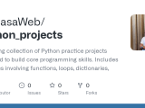 Github Opriasaweb Python Projects A Growing Collection Of Python