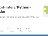 Github Exploit Inters Python Sender Python Script Sending Email S