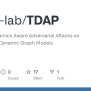 GitHub - Claws-lab/TDAP: Temporal-Dynamics Aware Adversarial Attacks On ...