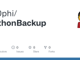 Github Tw0phi Pythonbackup