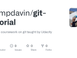 Github Campdavin Git Tutorial This Is A Coursework On Git Taught By