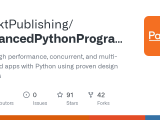 Github Packtpublishing Advancedpythonprogramming Build High