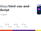 Github Khotkeys Html Css And Javascript Counter Program