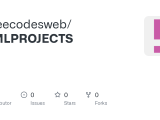 Github Shreecodesweb Htmlprojects