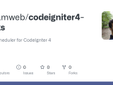 Github Datamweb Codeigniter4 Tasks Task Scheduler For Codeignter 4