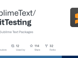 Github Sublimetext Unittesting Testing Sublime Text Packages