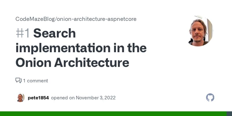 Github Codemazeblog Onion Architecture Aspnetcore This Repo Contains - Premium Ocean Wallpaper Gallery - 4K