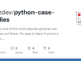 Github Jojishiro Python Case Studies Python Is One Of The Most