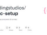 Github Codingstudios Mac Setup The Setup Process Of A Mac