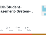 Github Rp113h Student Management System Using Java Full Stack