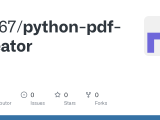 Github Lak67 Python Pdf Creator