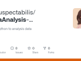 Github Maluspectabilis Dataanalysis Usingpython Using Python To