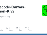 Github Turtlecode Canvas Python Kivy Canvas Python Kivy