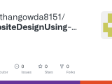 Github Chethangowda8151 Websitedesignusing Html Css