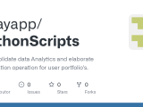 Github Rajayapp Pythonscripts To Consolidate Data Analytics And