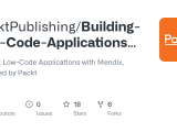 Github Packtpublishing Building Low Code Applications With Mendix