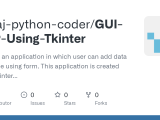 Github Suraj Python Coder Gui App Using Tkinter Created An
