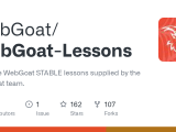 Github Webgoat Webgoat Lessons 7 X The Webgoat Stable Lessons