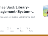 Github Michaelsaid Library Management System Using Spring Boot