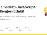 Github Mohamedkbx Javascript Challenges Edabit Advanced Javascript