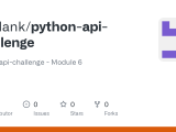 Github Dbblank Python Api Challenge Python Api Challenge Module 6