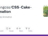 Github Codingcss Css Cake Animation Css Cake Animation