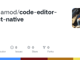 Github Alphamod Code Editor React Native