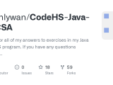 Codehs Java Apcsa 2 2 7 New Student Field Part 2 At Main Haonlywan