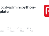 Github Numocityadmin Python Template