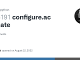 Configure Ac Update Issue 96191 Python Cpython Github