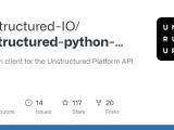 Github Unstructured Io Unstructured Python Client A Python Client