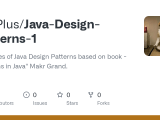 Github Shiplus Java Design Patterns 1 Examples Of Java Design