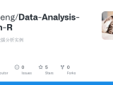 Github Hsipeng Data Analysis With R R 语言数据分析实例
