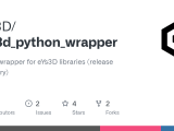 Github Eys3d Eys3d Python Wrapper Python Wrapper For Eys3d Libraries