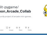Github Reddit Pygame Python Arcade Collab A Community Project Of