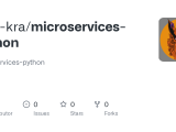 Github Cha Kra Microservices Python Microservices Python