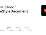 Github Green Blood Codestyledocument