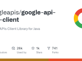 Github Googleapis Google Api Java Client Google Apis Client Library