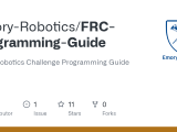Github Emory Robotics Frc Programming Guide First Robotics Challenge