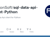 Github Falconsoft Sql Data Api Client Python Sql Data Api Client For