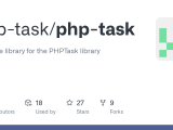 Github Php Task Php Task Interface Library For The Phptask Library