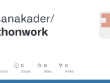 Github Jahanakader Pythonwork