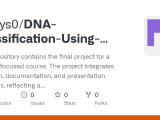 Github Alexys0 Dna Classification Using Machine Learning This
