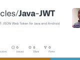 Github Uracles Java Jwt Java Jwt Json Web Token For Java And Android