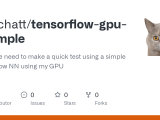 Github Rorychatt Tensorflow Gpu Example I Had The Need To Make A