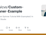 Github Vimalcvs Custom Spinner Example ёяшоcustom Spinner Tutorial With